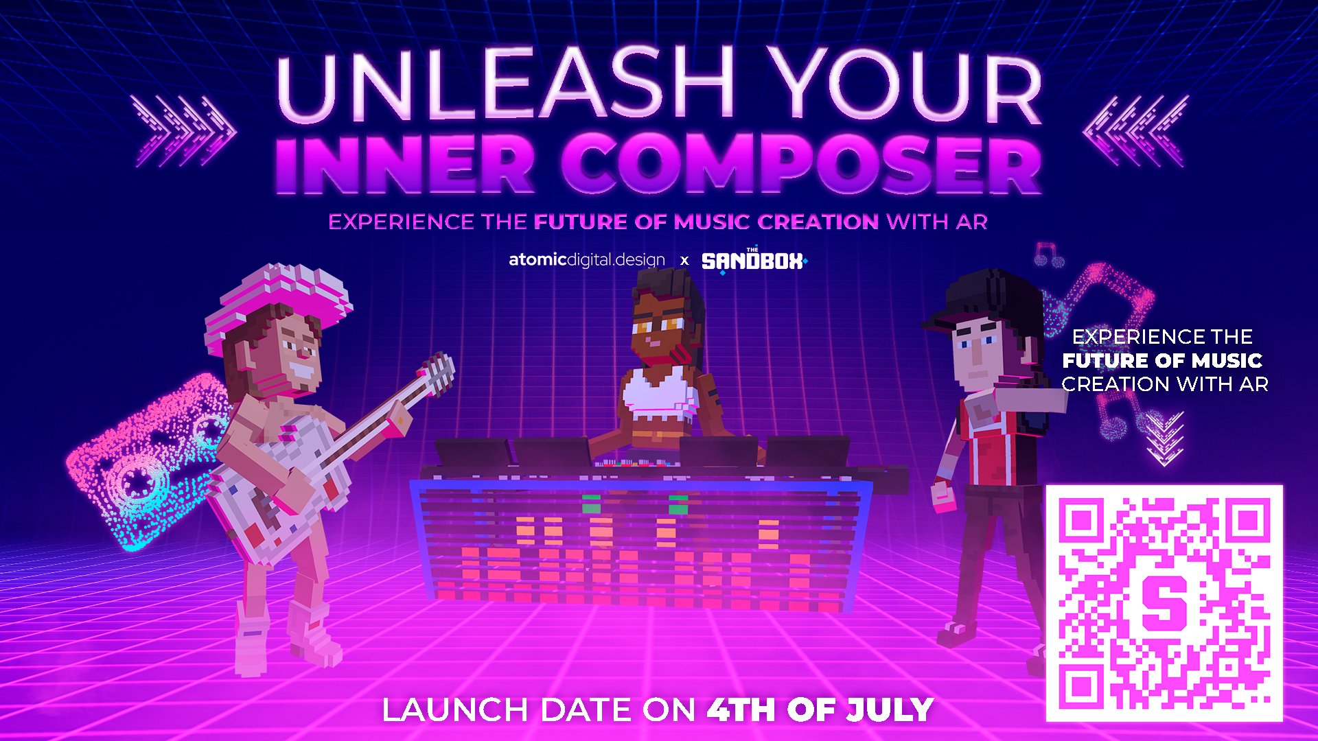 The Sandbox on Twitter: "Welcome to an extraordinary experience between ...