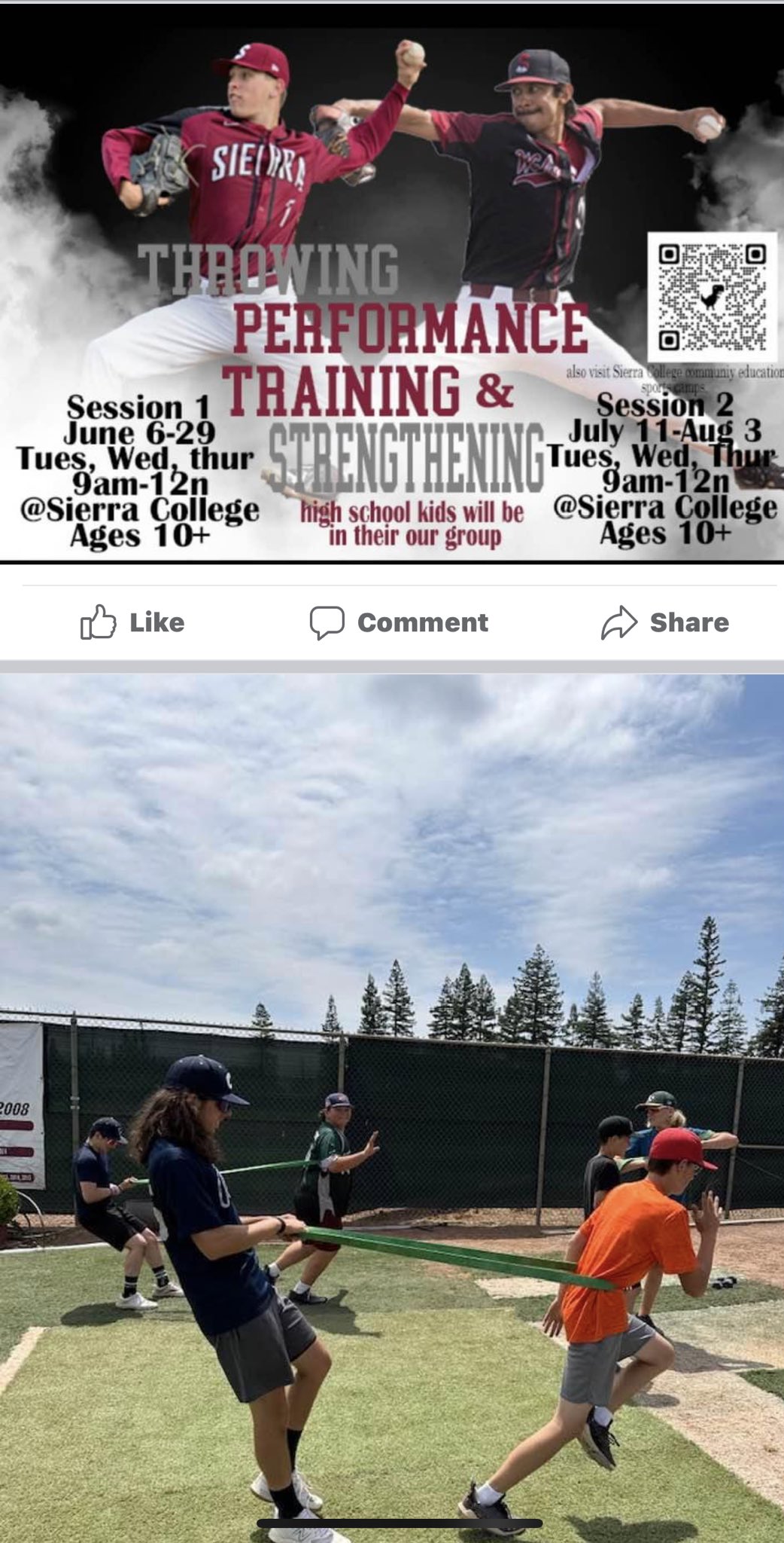 Coach Evo on Twitter: "Session #2 starts July 11th, 12 sessions! Sign up at : Sierra college ...