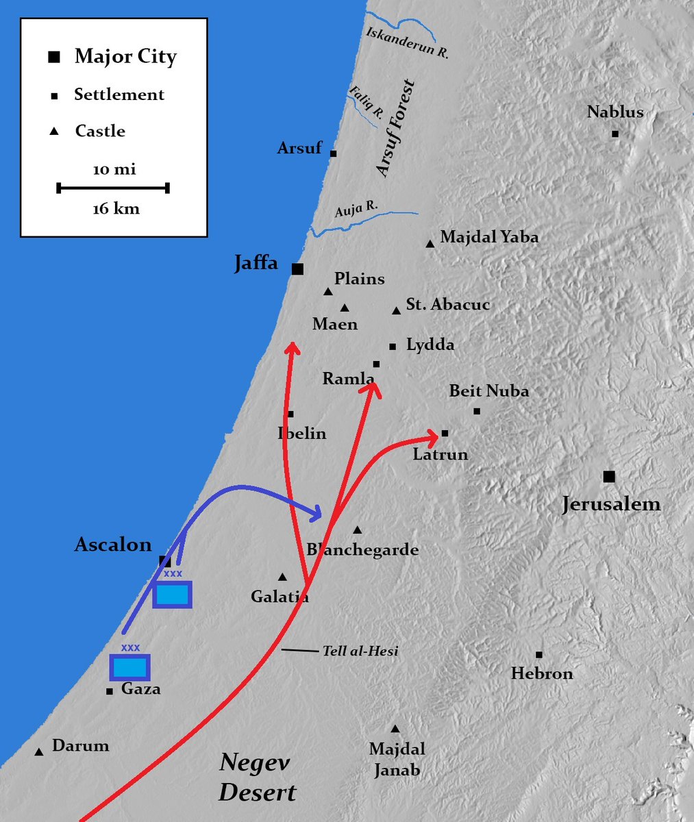 On this date in 1187 Saladin destroyed the Crusader army at Hattin ...