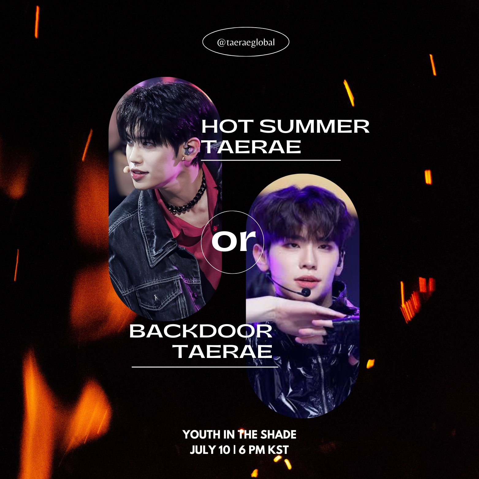 KIM TAERAE GLOBAL on Twitter: "📢 HASHTAG PARTY Q. Hot Summer or Backdoor? Copy + Tweet your ...