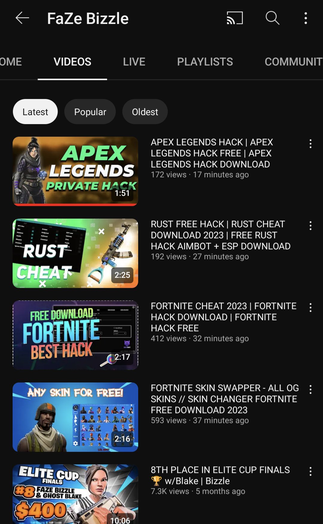 Slush on Twitter: "new @AimBizzle vids just dropped 💀 https://t.co/06uvmjKPgJ" / Twitter