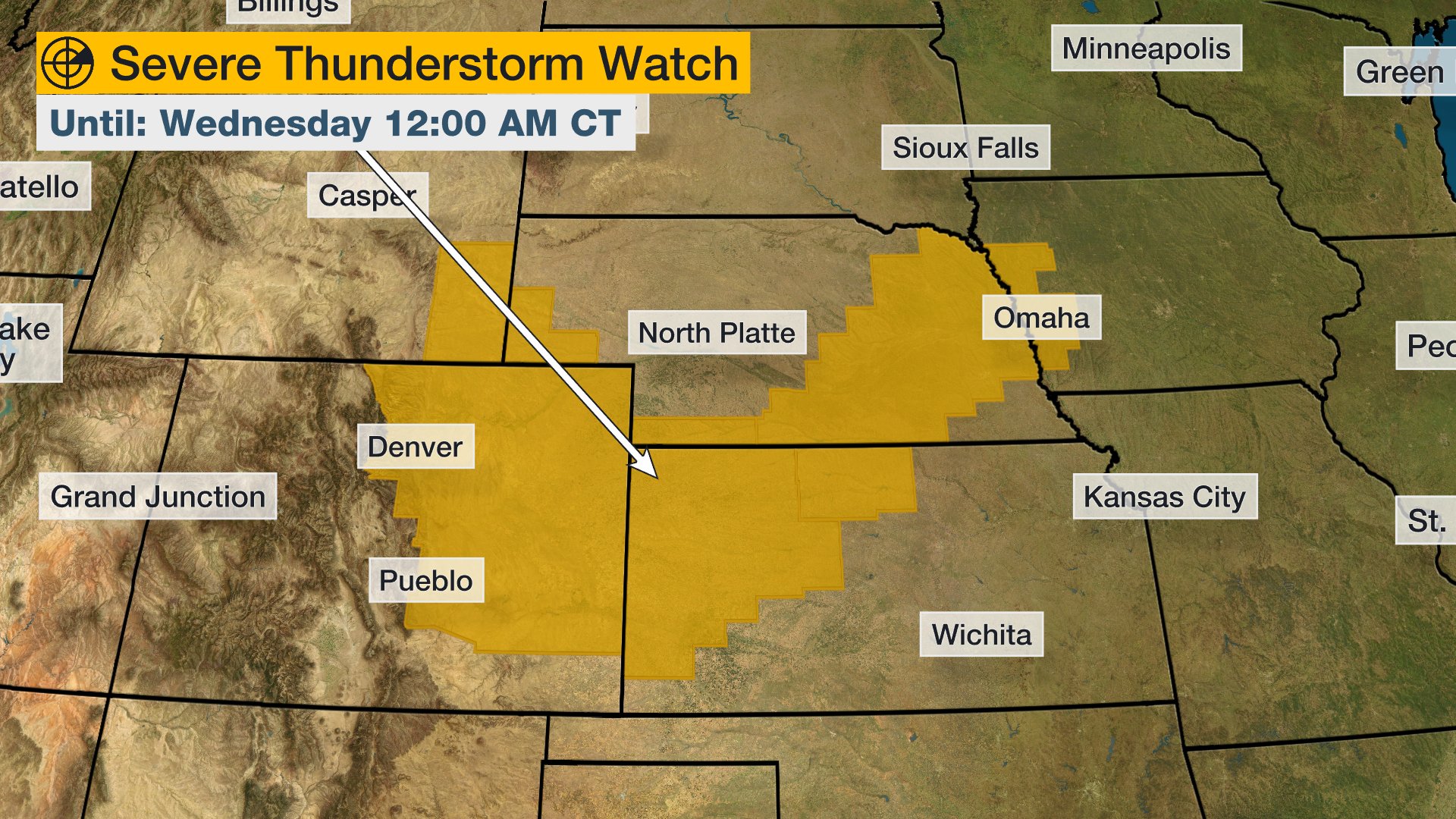 The Weather Channel on Twitter: "Severe thunderstorm watches have been issued for parts of ...