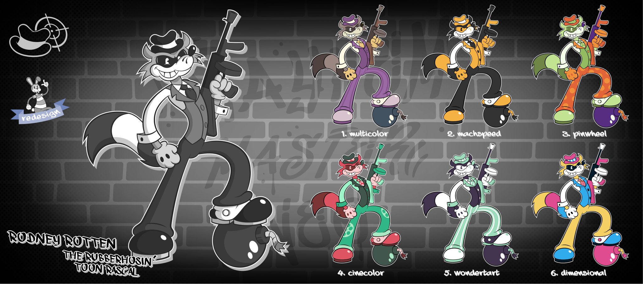 🇧🇷Bryan / Vegaslash - Commissions Open (0 / 3) on Twitter: "Mayhem Masters Neo - Rodney Rotten ...