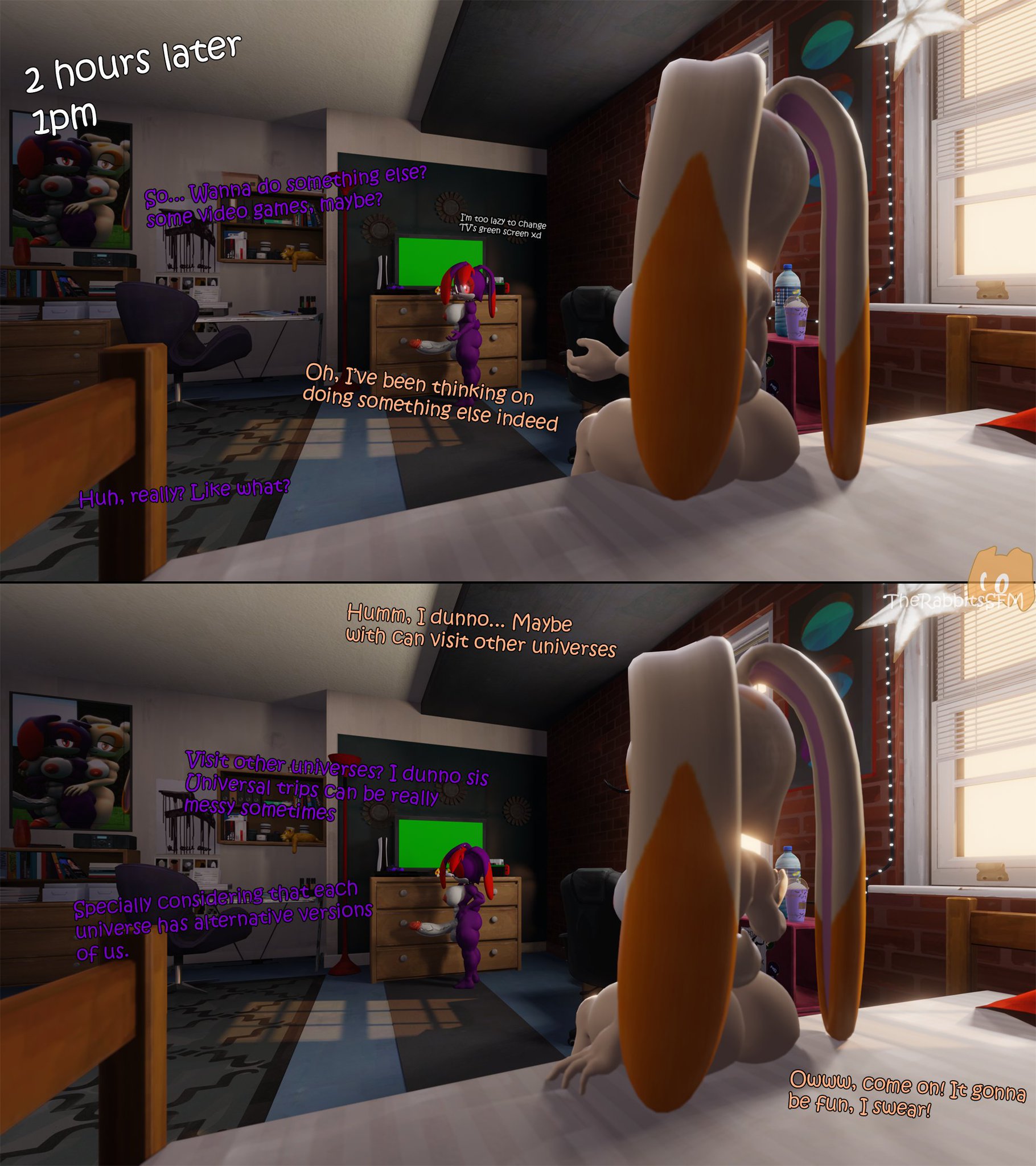 🏳️‍🌈The Rabbit's NSFW🔞 Comms always open! on Twitter: "Darcy's Life - Chapter 1.5 Rabbit's Love ...