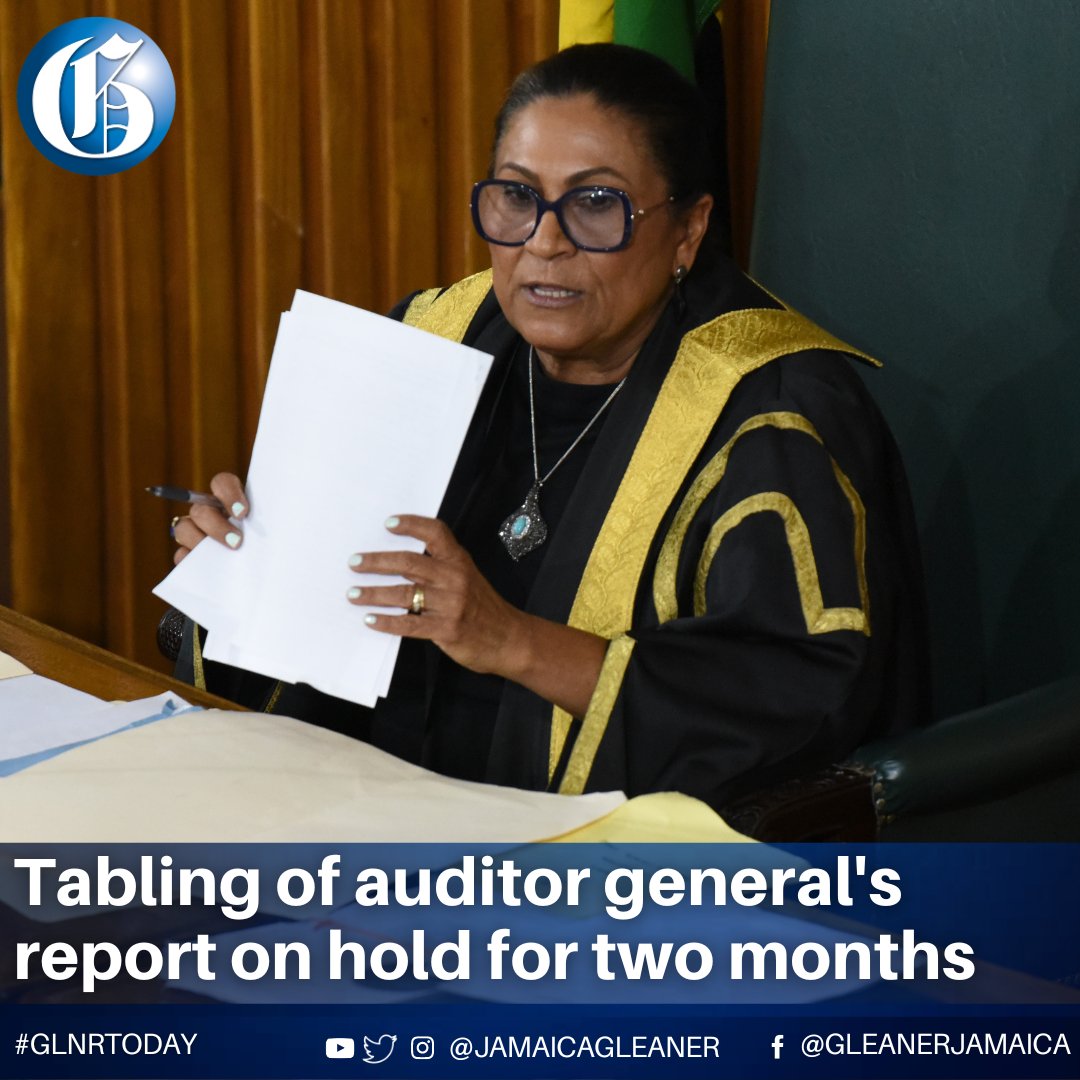 Jamaica Gleaner On Twitter Three Reports Sent To Parliament By The