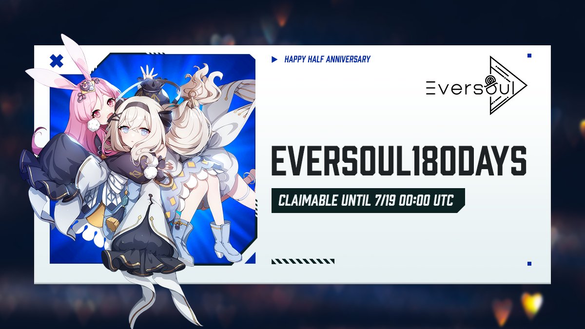 Eversoul on Twitter: "Hey Saviors, Let's continue the half-year anniversary 🎆 promotion with a ...
