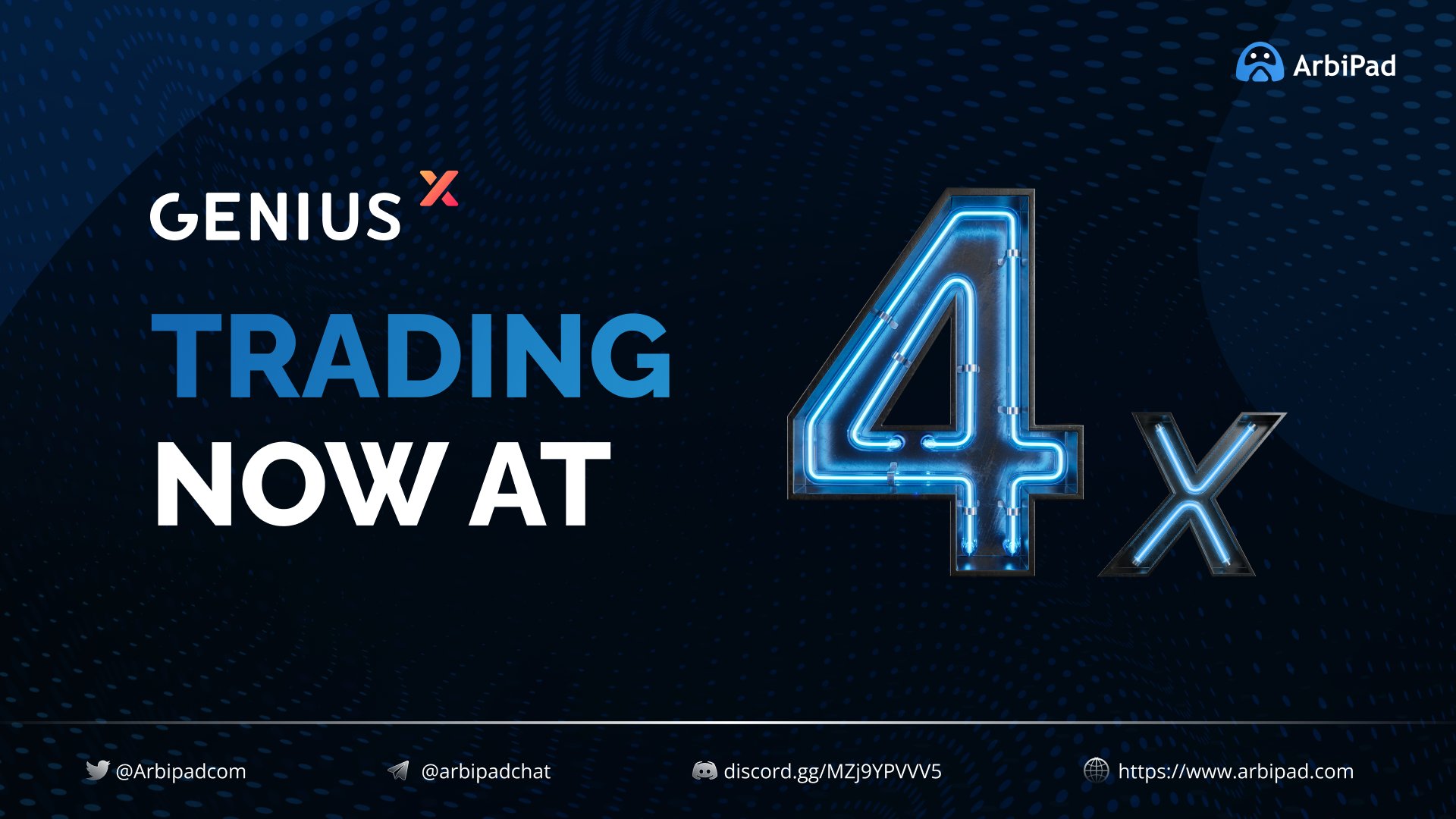 Arbipad on Twitter: "🚀 @OfficialGeniusx ( $GENSX ) has had an incredible launch and is now ...