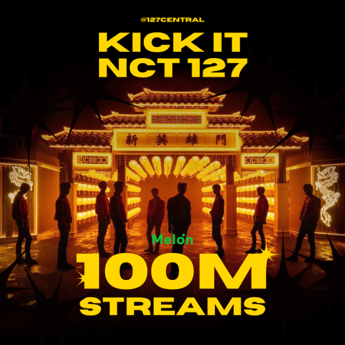 NCT 127 Central on Twitter: "230705 [CHARTS] "Kick it" by #NCT127 has surpassed 100M streams on ...