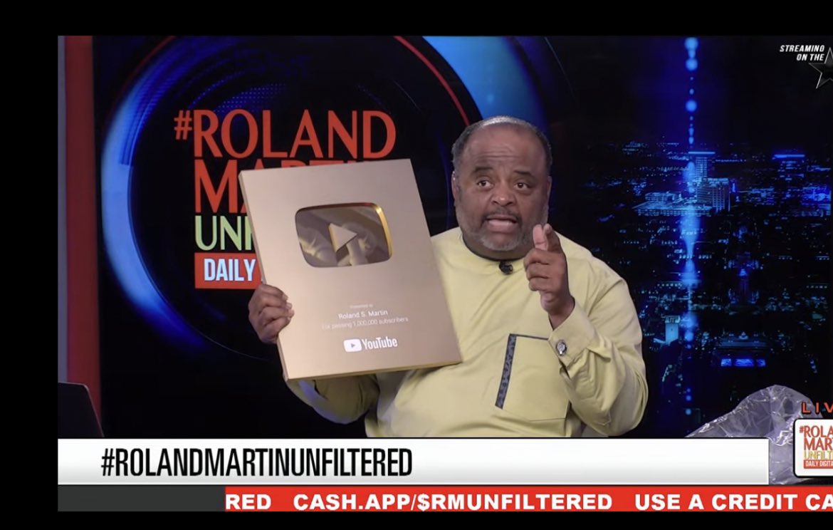 rolandsmartin on Twitter: "I MUST thank all of you for this happening! #RolandMartinUnfiltered ...