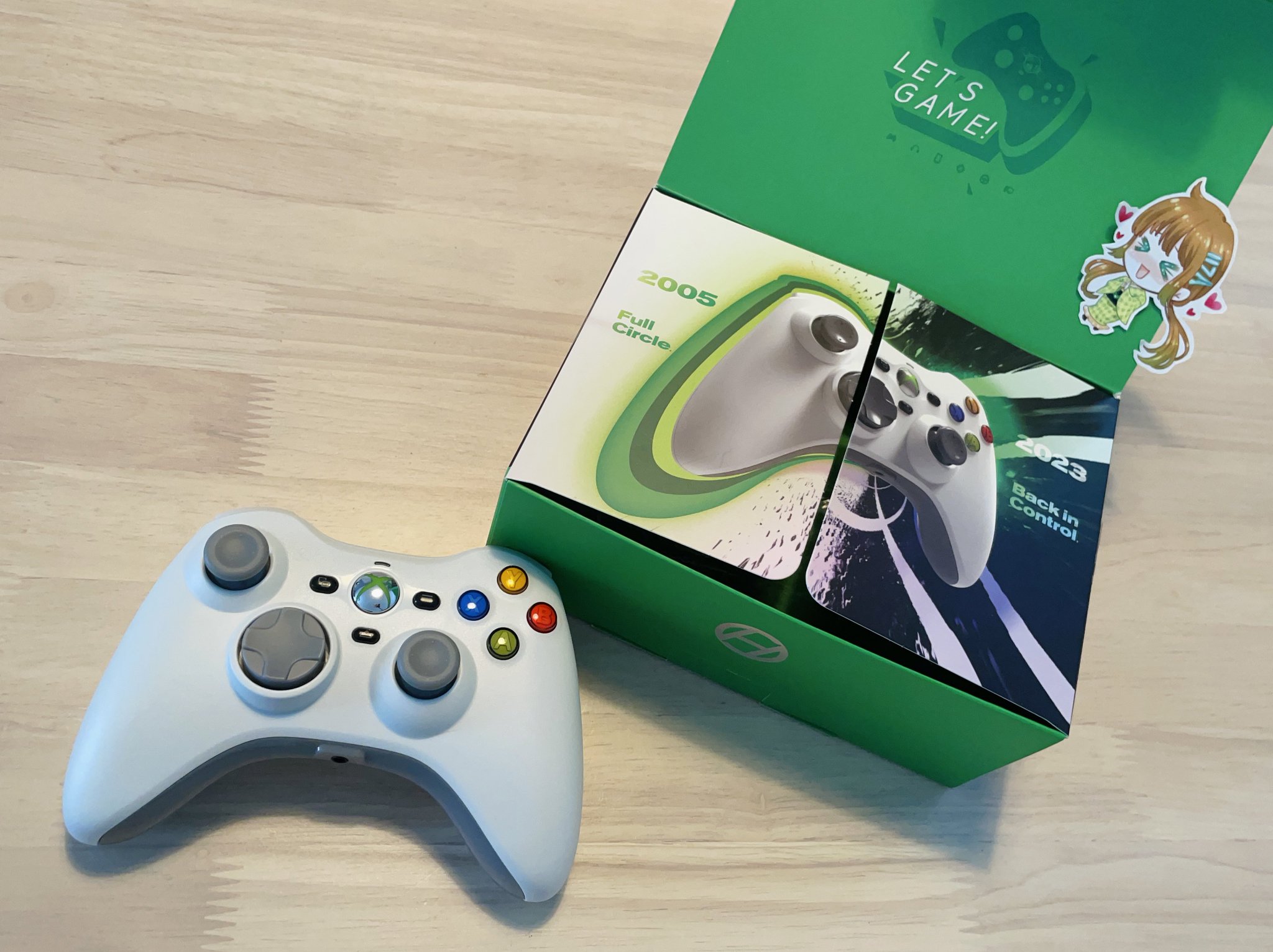 たくみしいな@Xbox専門Vtuber on Twitter: "Hyperkin Japan(@Hyperkin_Japan)様から国内で8月10日に発売となるXbox360コントローラーの ...