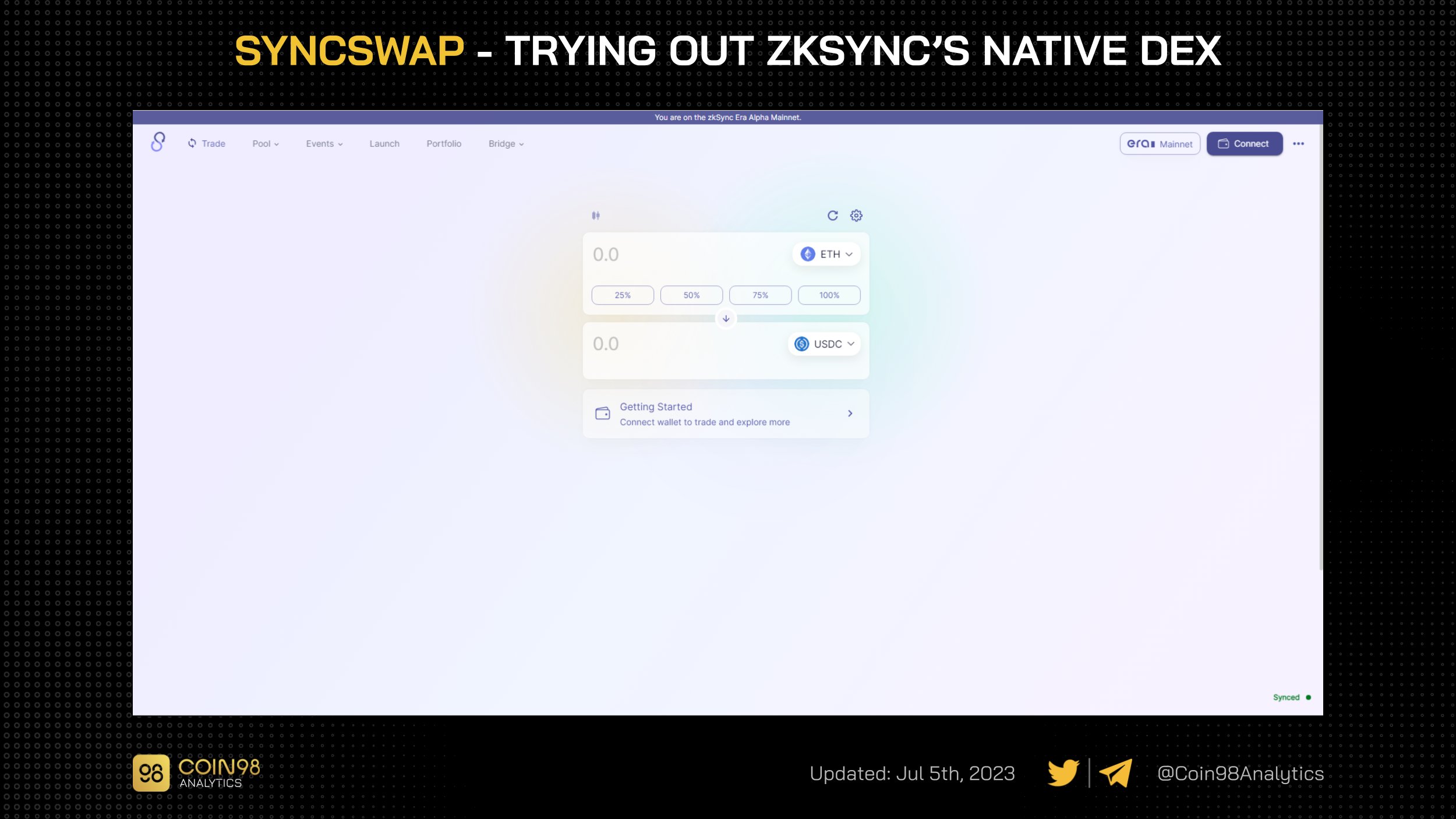 Coin98 Analytics on Twitter: "6/17 @zksync A #Layer2 scales #Ethereum with cutting-edge ZK tech ...