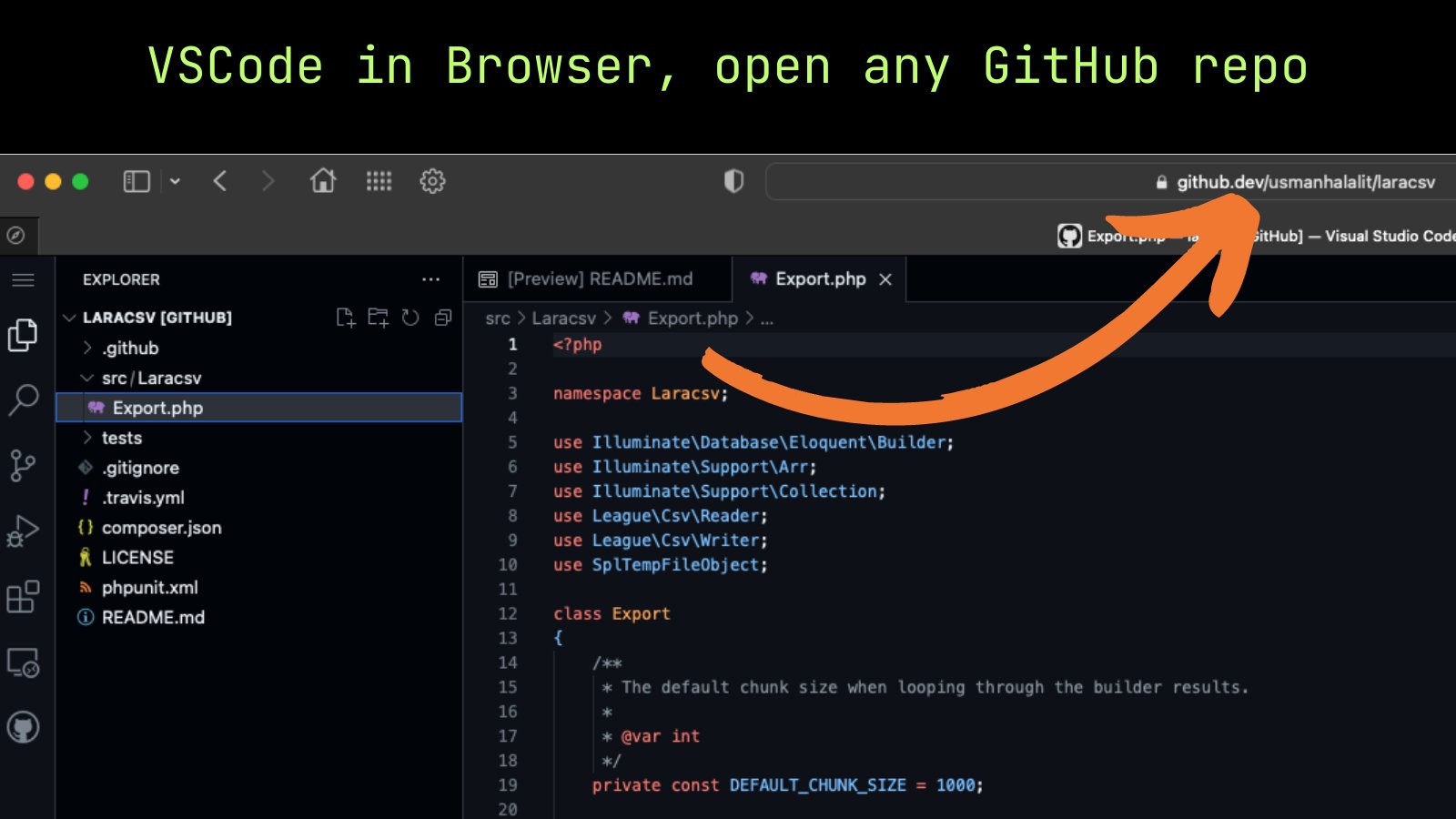 Usman 🍭 on Twitter: "You can open VSCode on your browser, phone, or iPad and edit files. You can ...