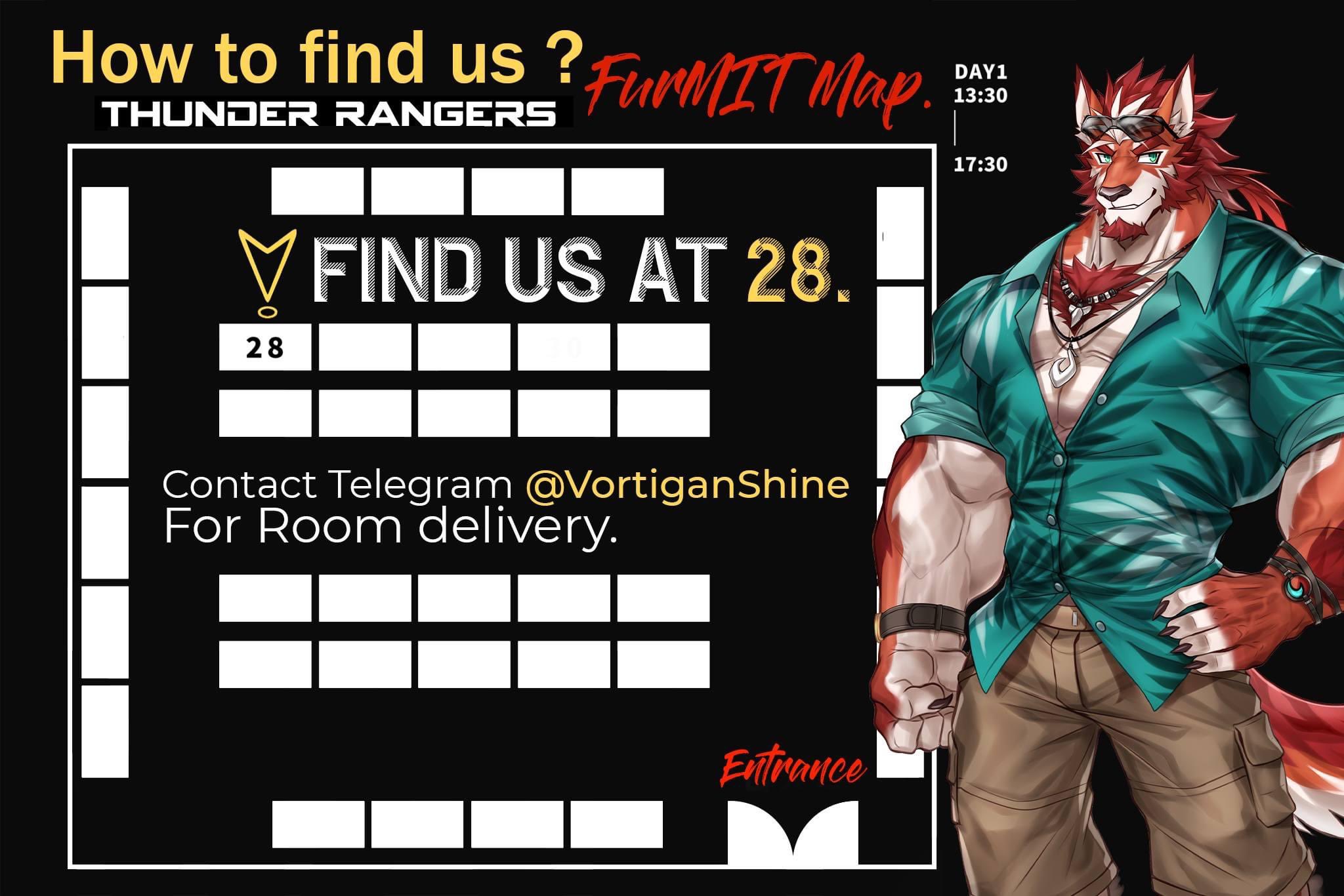 ᴛʜᴜɴᴅᴇʀ⚡️ʀᴀɴɢᴇʀꜱ on Twitter: "Dear valued attendees of FurMIT 2023, We extend our warmest ...