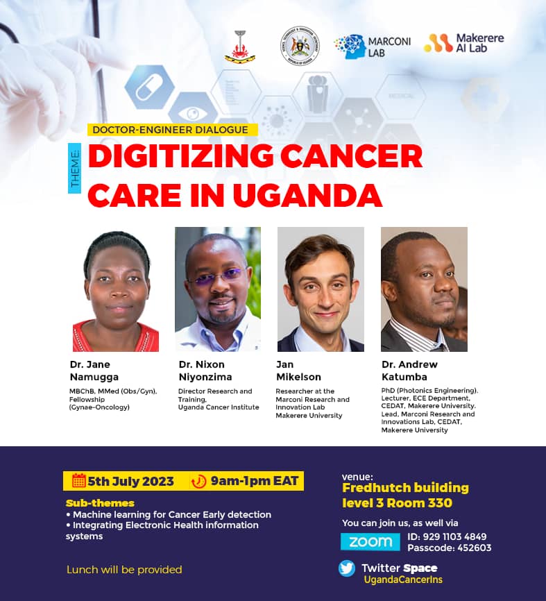 Uganda Cancer Institute On Twitter Join Us For This Doctor Engineer