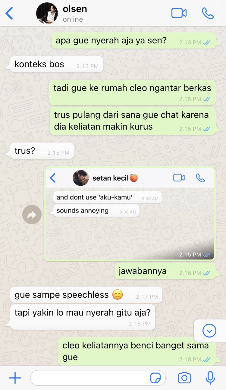 rora. on Twitter: "414. ini waktu asgar ngantar berkas ke rumah cleo https://t.co/p92QQ9JUqM ...