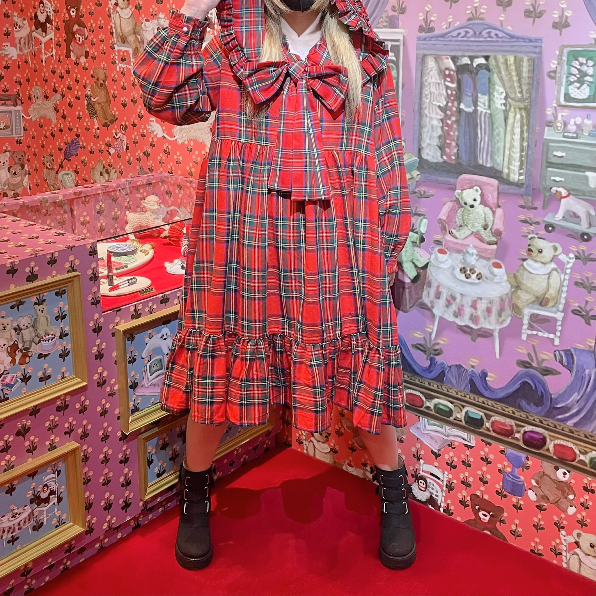 HEIHEI on Twitter: "🌹CODENATE🌹 ️‍🩹RIBBON ONEPIECE(RED) ¥42,000(¥46,200-in tax) ️‍🩹フリルフードRED) ¥ ...