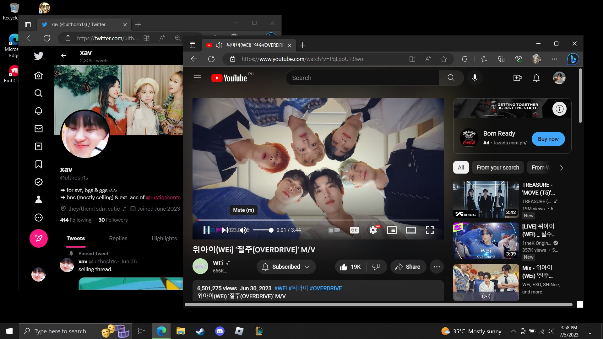 ji - pautang service OPEN ! on Twitter: "@yongdae_haaa @WEi__Official entry 5: #위아이 #OVERDRIVE ...