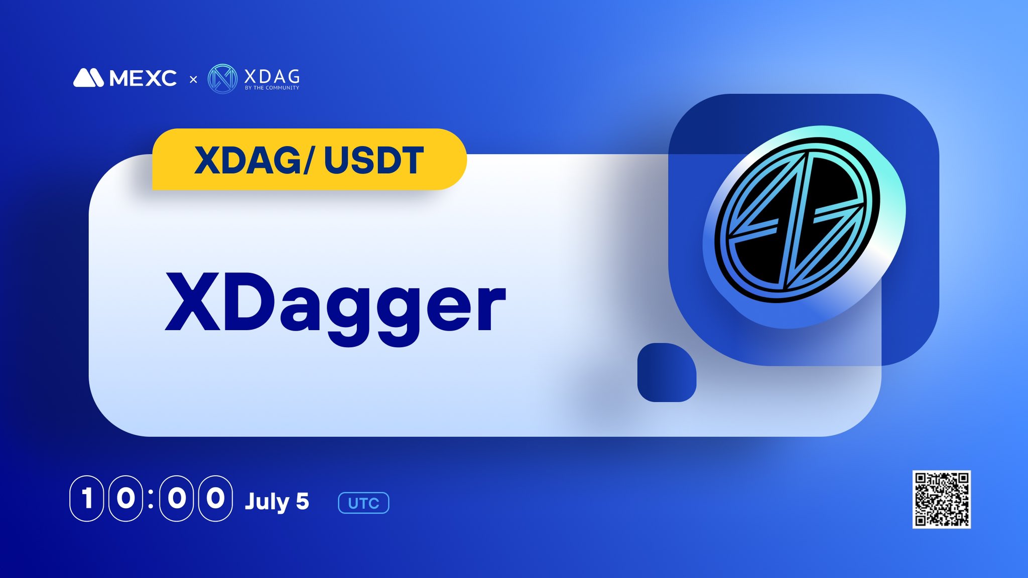 MEXC on Twitter: "Happy to announce that the @XDAG_Community Kickstarter has concluded and $XDAG ...