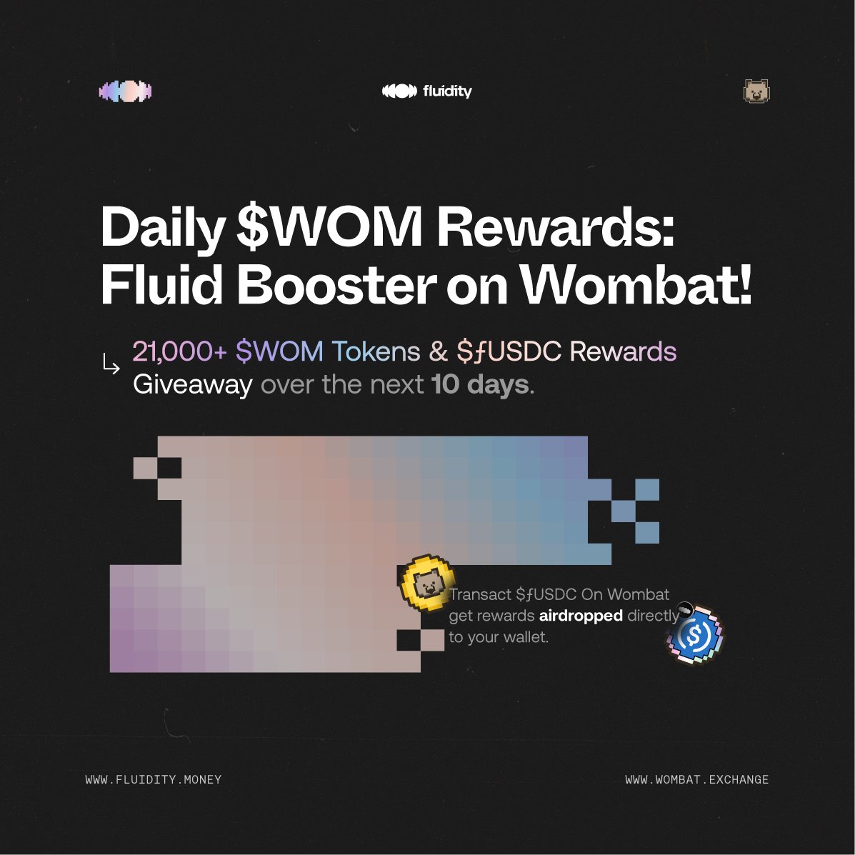 Fluidity Labs - (🌊,💸) on Twitter: "🚨IMPORTANT NOTICE🚨 Q: How does one earn $WOM on ...