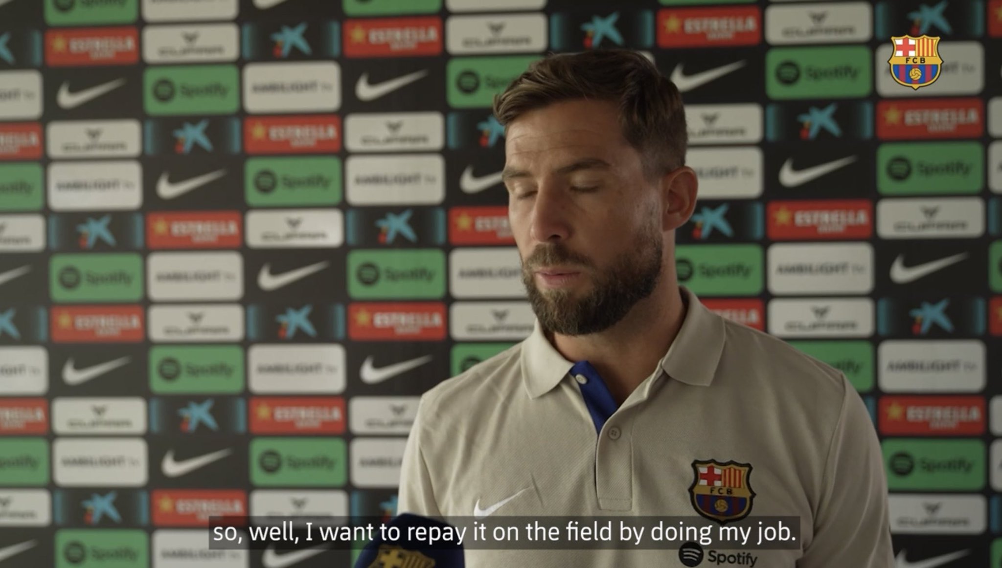 FCB World on Twitter: "انيغو: اتي بحماس ومتعة كبيرة من أجل المساهمة بكل ما املك. الإنضمام لهذا ...