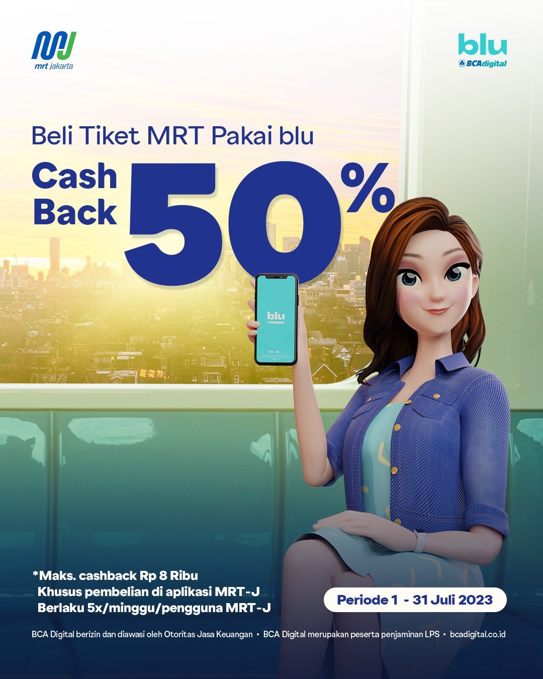 MRT Jakarta on Twitter: "Buat kamu yang setiap hari naik MRT, jangan lewatin promo menarik dari ...