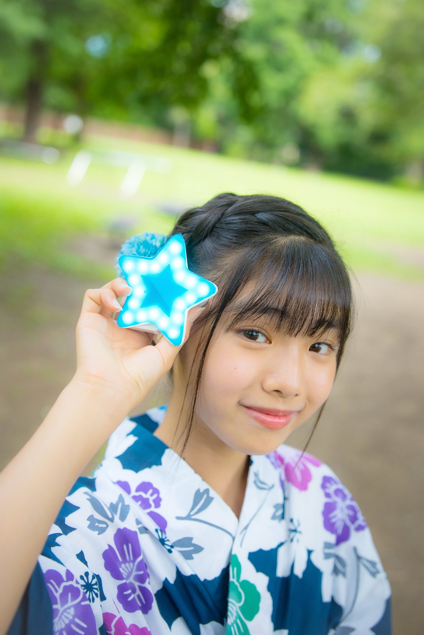 はかせ on Twitter: "もうすぐ七夕さま💫 2023.6.24 日比谷近辺 CHEERFUL 丸上ひまりちゃん（JS6） #丸上ひまり #CHEERFUL # ...