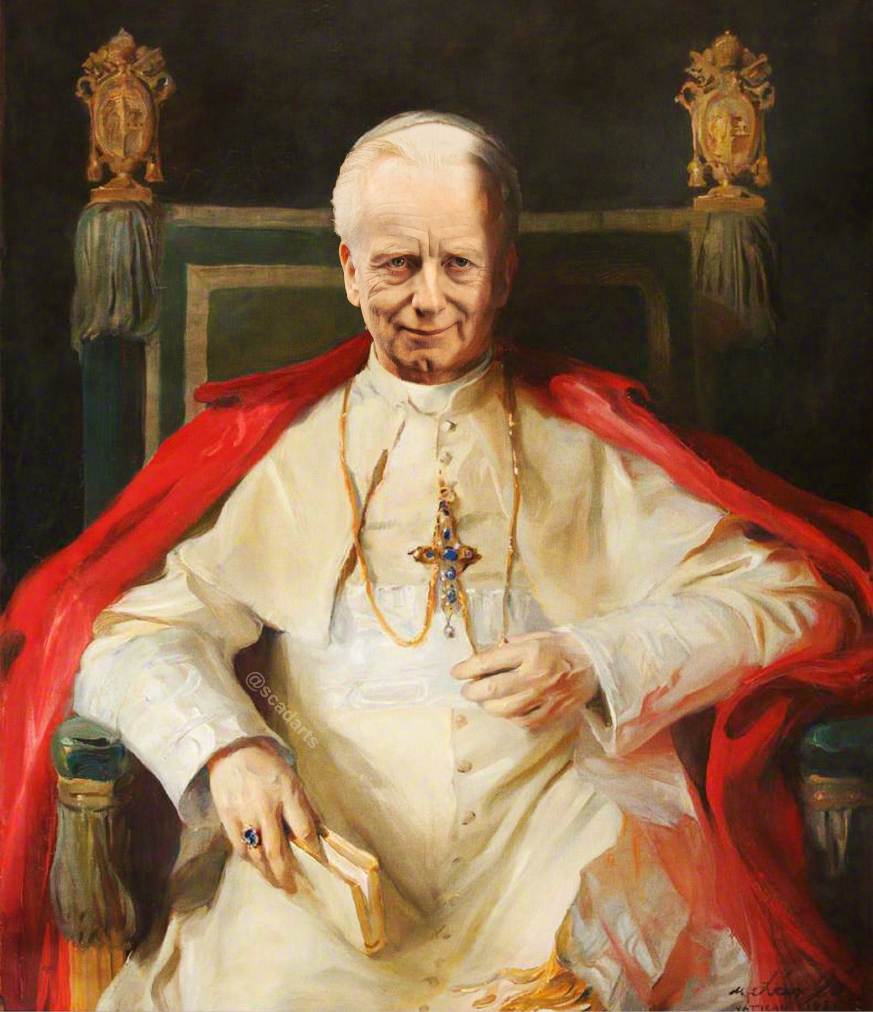 scadarts on Twitter: "“Exequi Ordinem LXVI” - Pope Palpatine I , circa 1095 AD Original was Pope ...