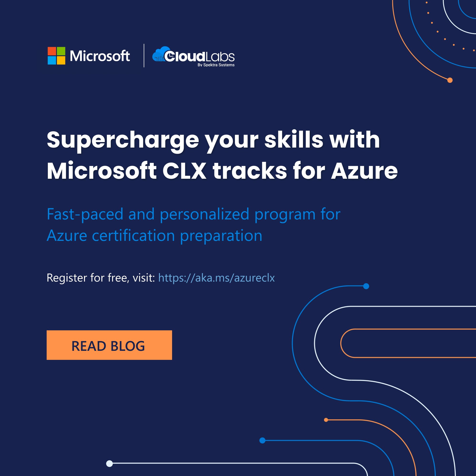 CloudLabs on Twitter: "Supercharge your Azure skills with Microsoft CLX tracks! Join the Free ...