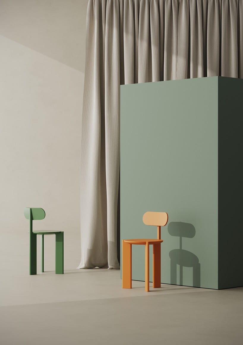 designboom on Twitter: "moritz putzier crafts low backseat 'taptap chair' from solid ash wood ...