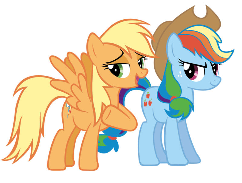 Rainbow Dash X
