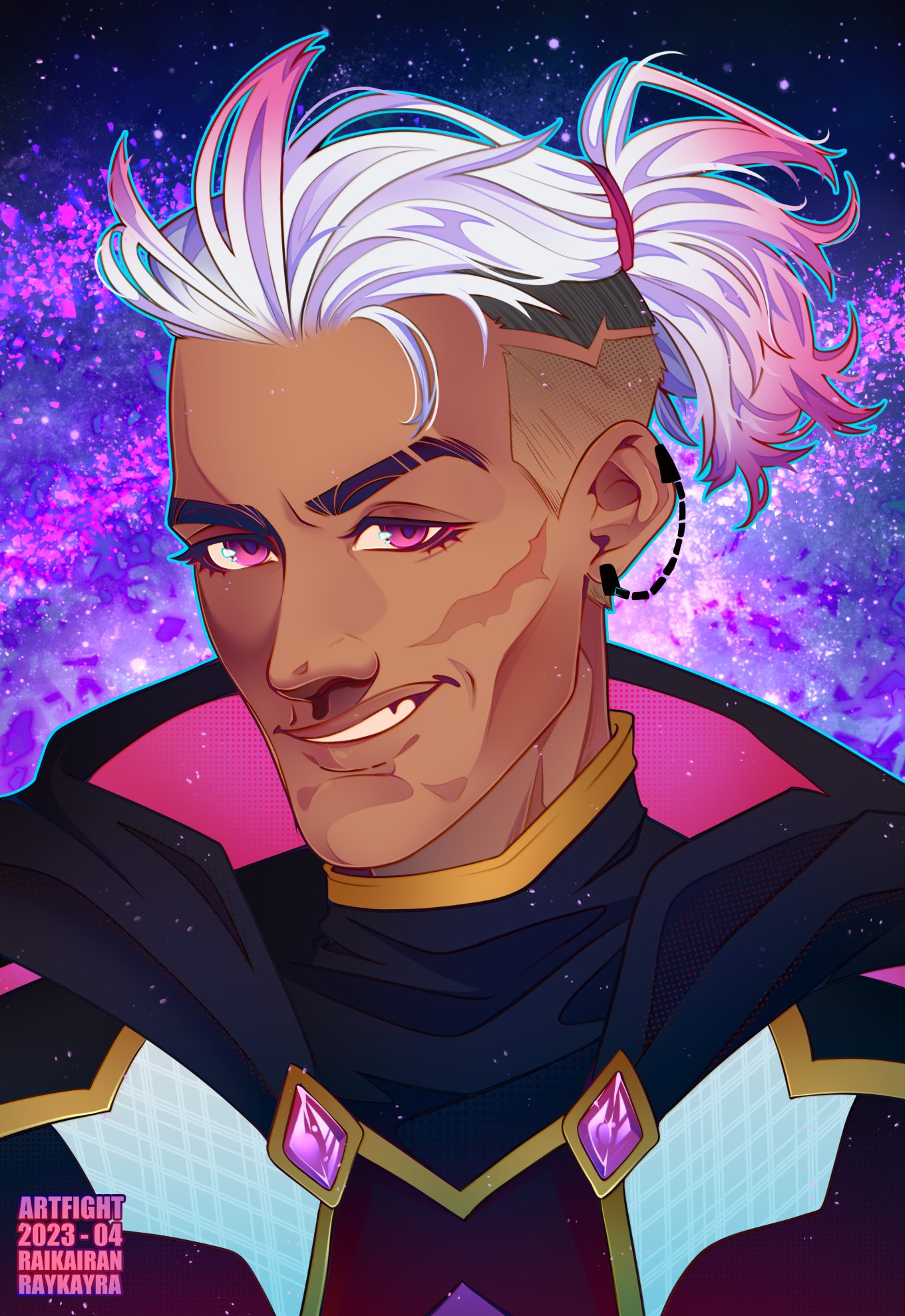 💉- RAIKAIRAN -💉- ARTFIGHT 2023 - 👁️👅👁️ on Twitter: "Artfight Attack 04 -🌌 STARS 🌌 https://t.co ...