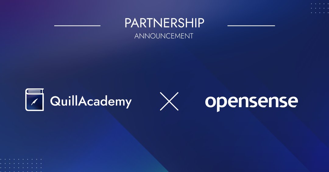 QuillAcademy on Twitter: "QuillAcademy 🤝 OpenSense 🎉We are excited to announce our new ...