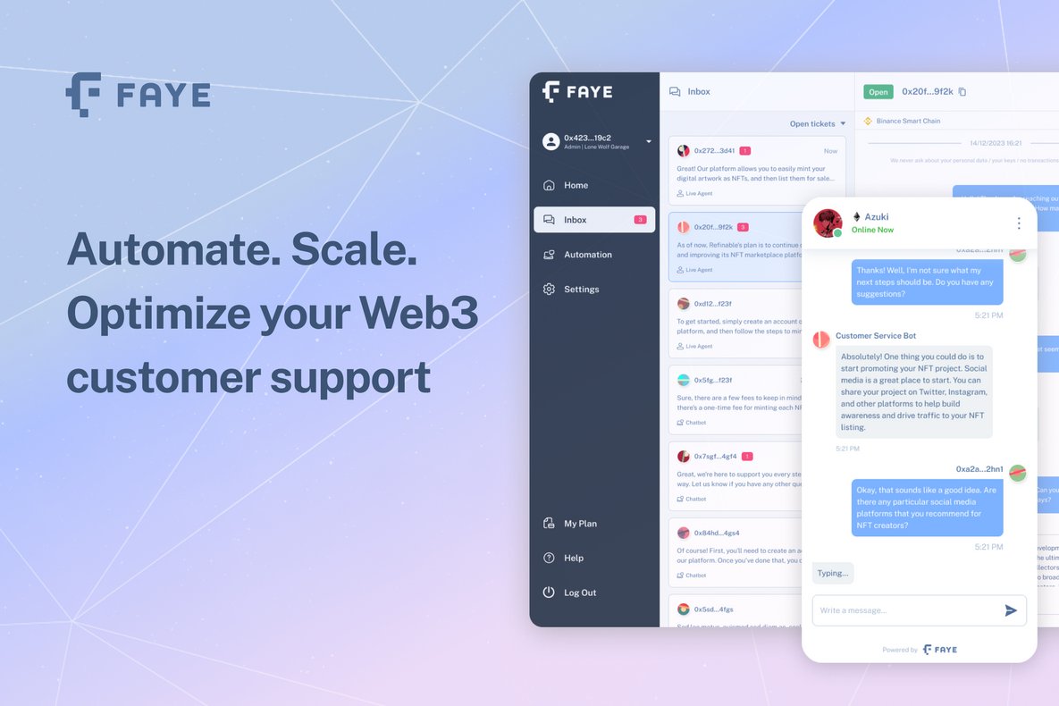 Faye on Twitter: "Honored to be featured by another reputable #web3 product review platform ...
