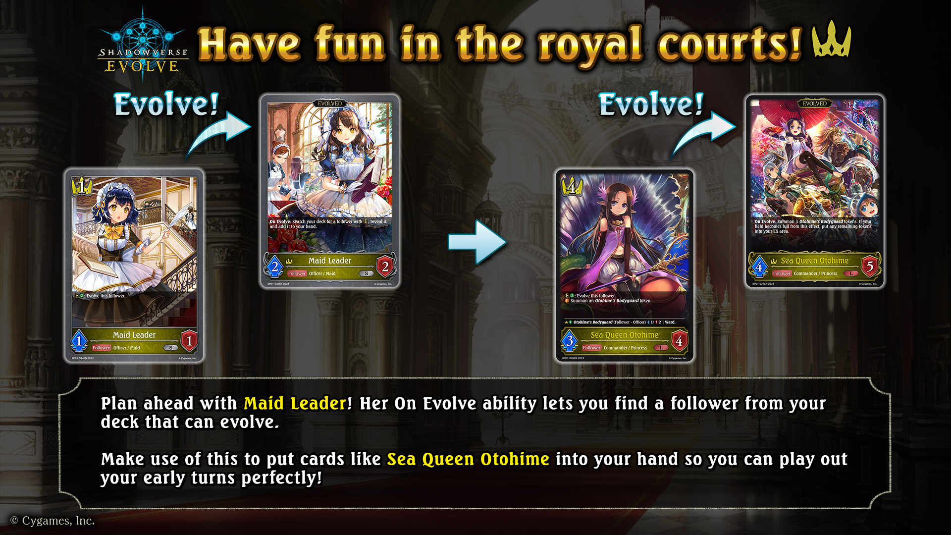 Shadowverse: Evolve on Twitter: "Have fun in the royal courts! Make the most of Swordcraft with ...