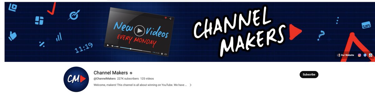 I studied the channel pages of 10 YouTube experts. They have a LOT in ...