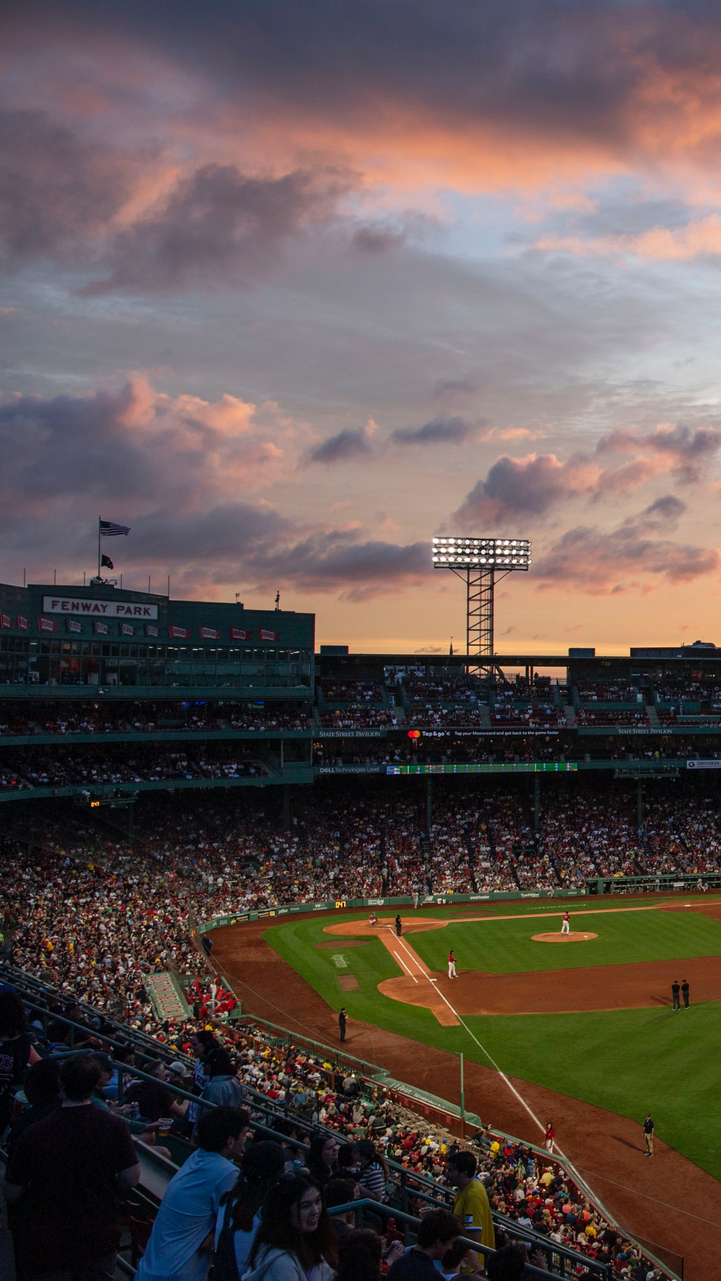 Fenway Park At Night Wallpaper