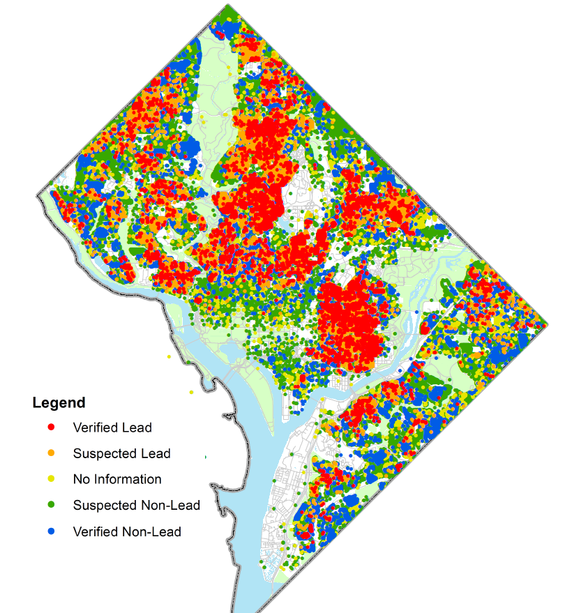 Lead Map Cases Of Lead Poisoned Children Drop 17%