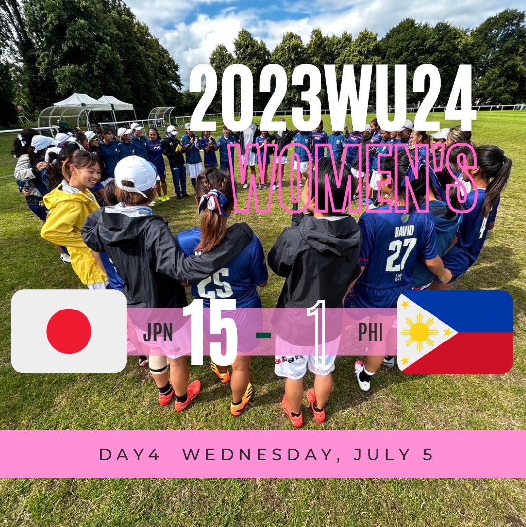 JFDA アルティメット日本代表【公式】 on Twitter: "【U24日本代表Day4試合結果】 ウィメン部門 vsフィリピン 15 - 1 WIN vsコロンビア 15 - 4 WIN ...