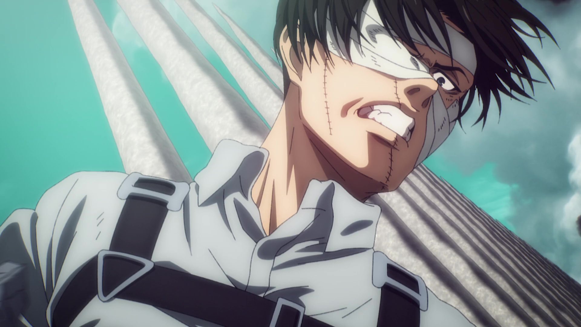 Rose ♡ Levi Ackerman on Twitter: "Levi with clenched teeth means serious business 🔥 https://t.co ...