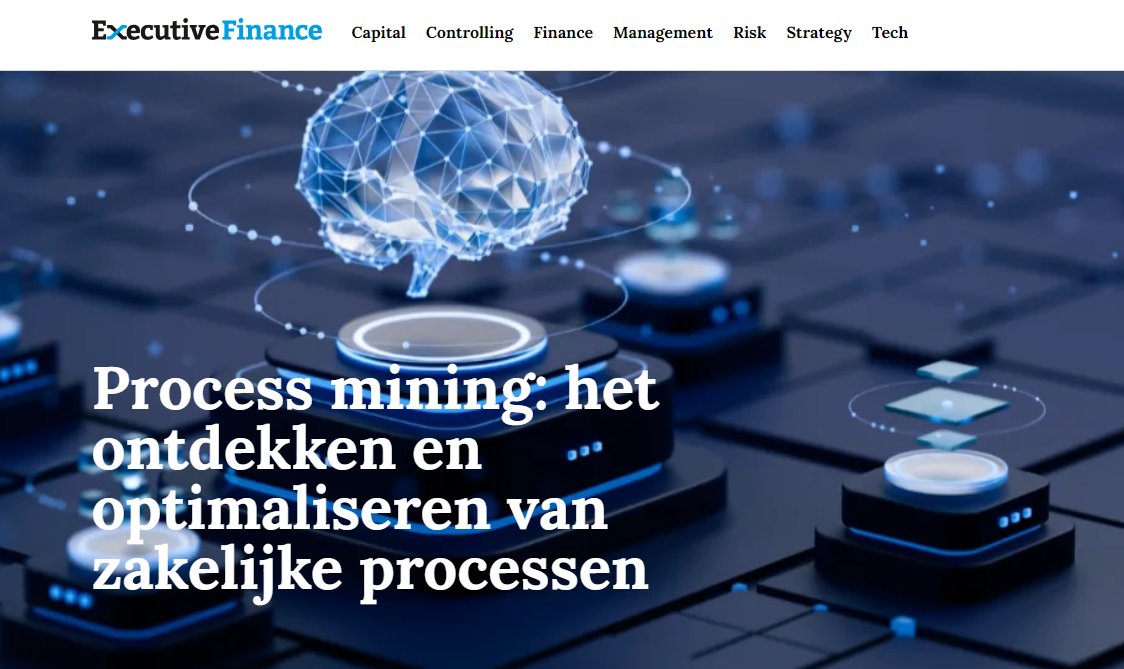 Wil van der Aalst on Twitter: "Process mining: het ontdekken en optimaliseren van zakelijke ...