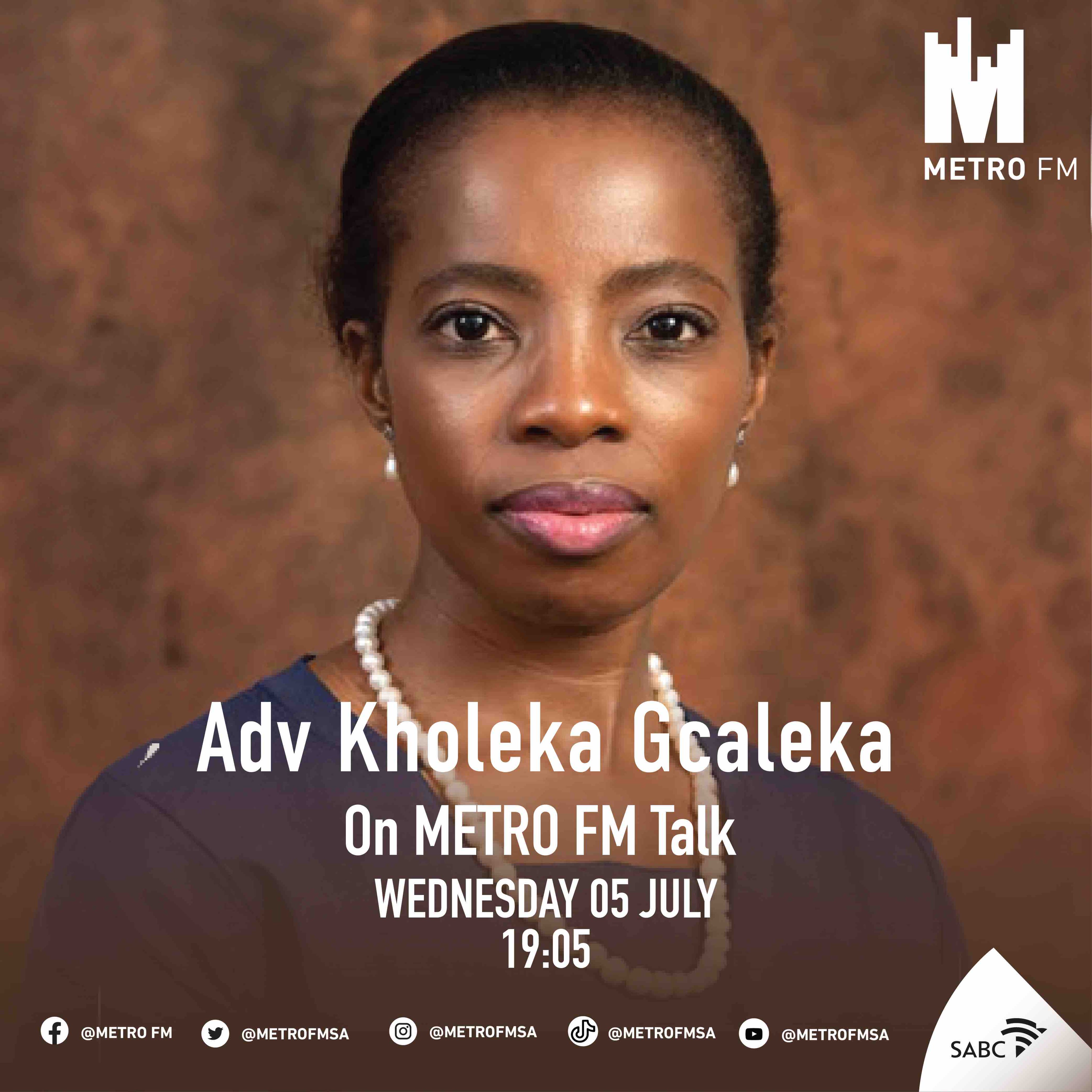 METROFM SABC on Twitter: "We are joined by the acting Public Protector, Kholeka Gcaleka to ...
