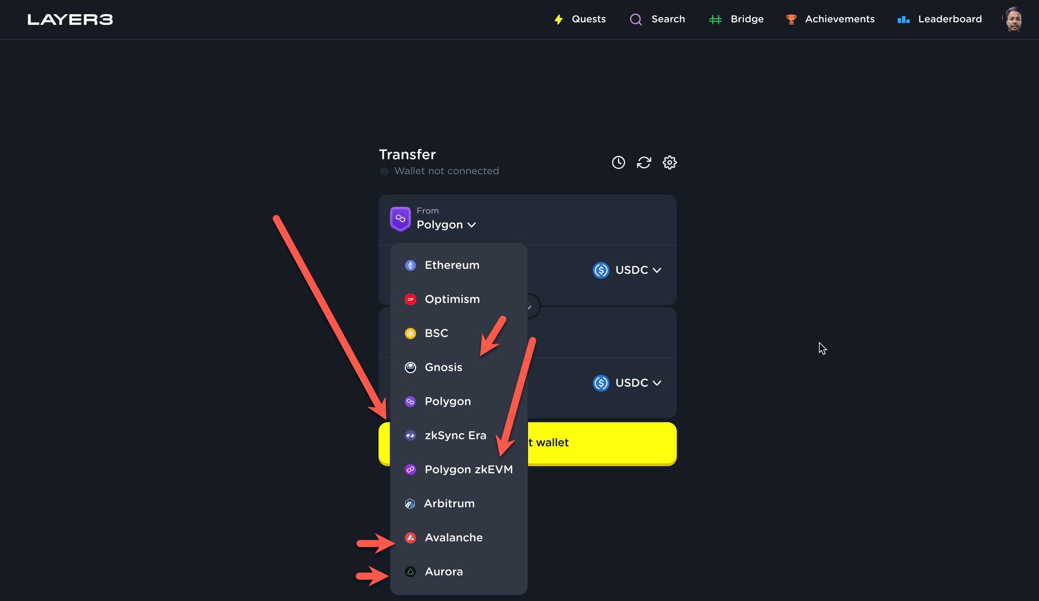 🪂Airdrop Alert Daily (YouTube Channel)🦇🔊 on Twitter: "Layer3 Official native bridge is live ...