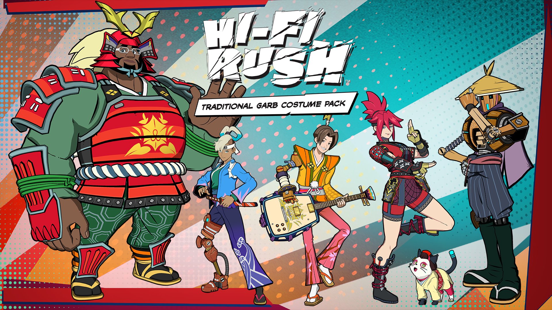 Hi-Fi RUSH on Twitter: "Become a six-string samurai with the Traditional Garb Costume Pack ...
