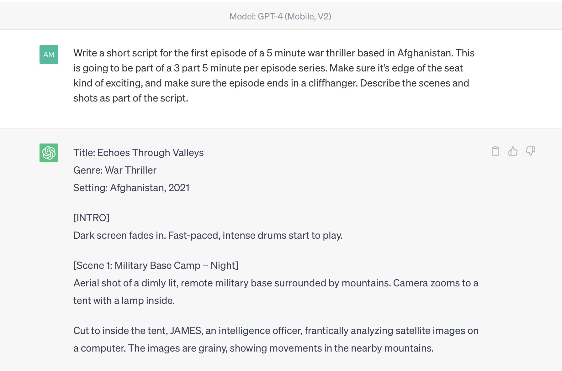 Ammaar Reshi on Twitter: "Writing the script First, I wanted to start with a screenplay, I ...