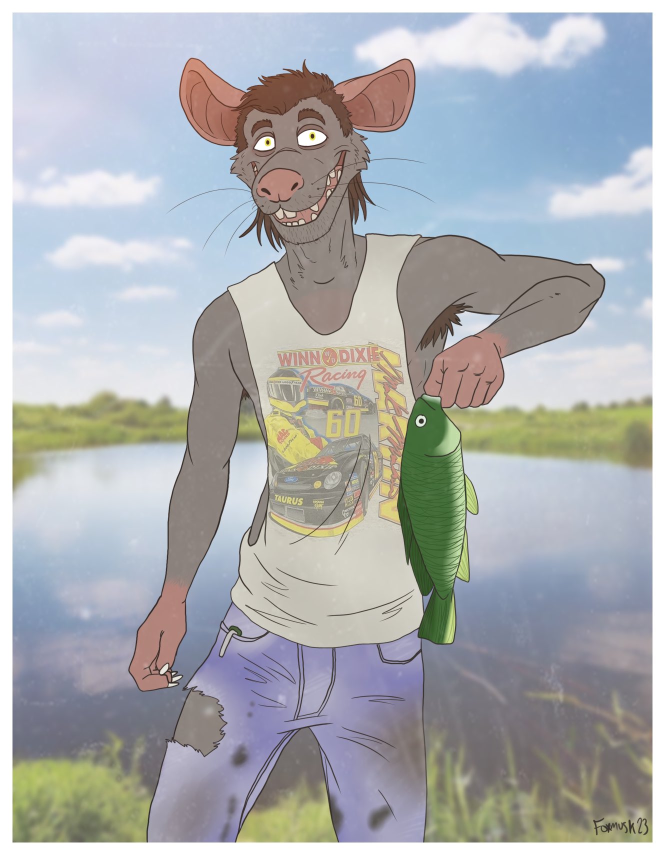 Nico on Twitter: "Romulus (my art) and Remus (Aeria’s art), two rat brothers that live with that ...