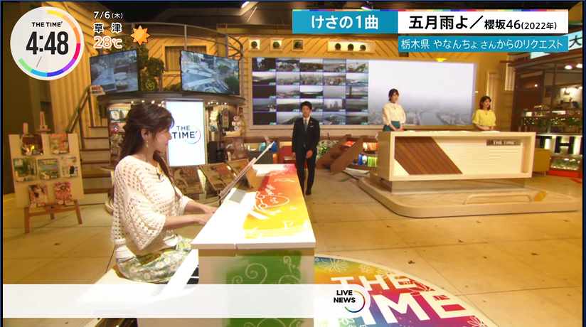 tvmaniaZERO on Twitter: "2023/07/06 #thetime_tbs #高木里代子 さん https://t.co/Ihz53ZZhTr" / Twitter