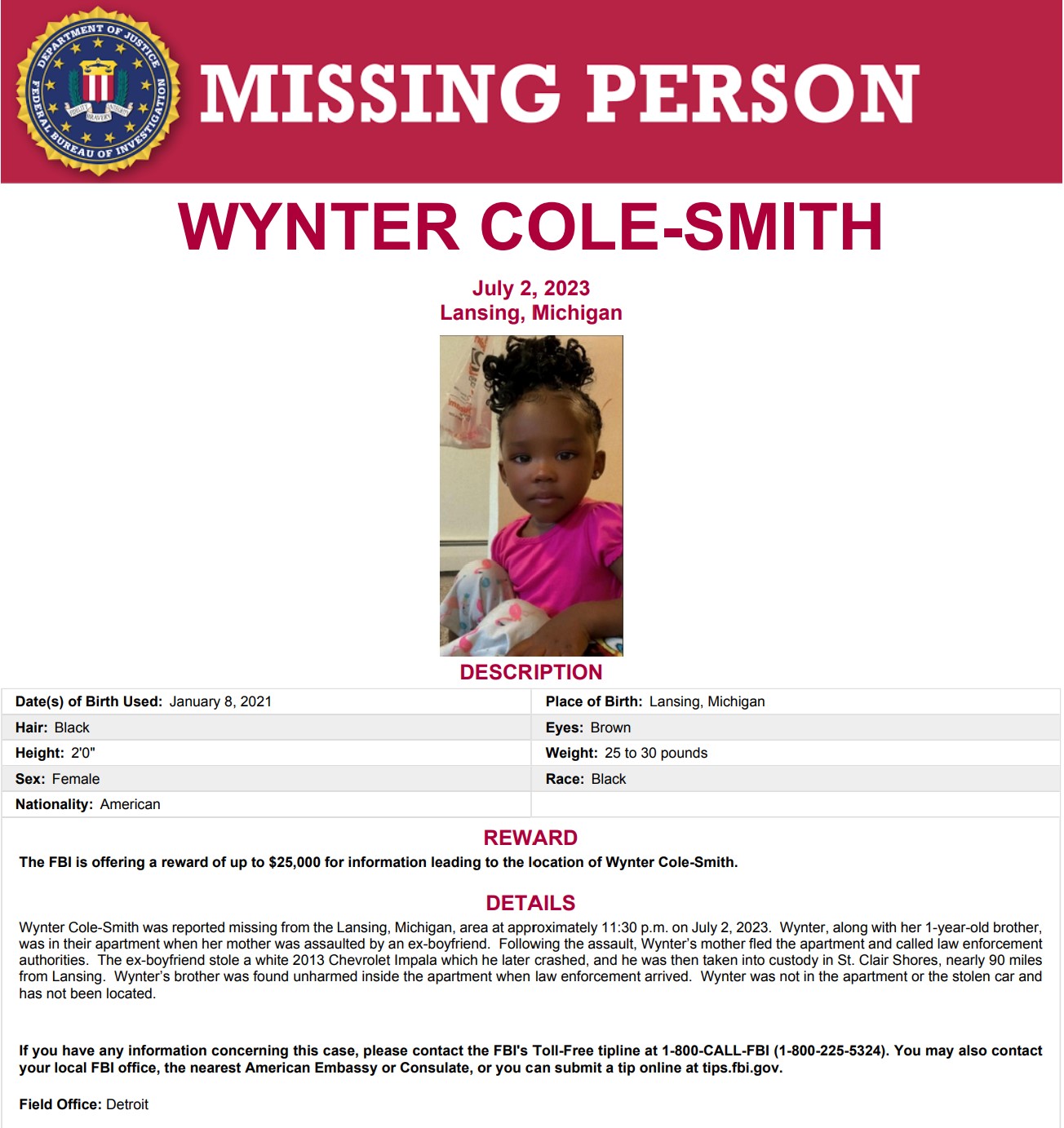 Missing Children Poster Template