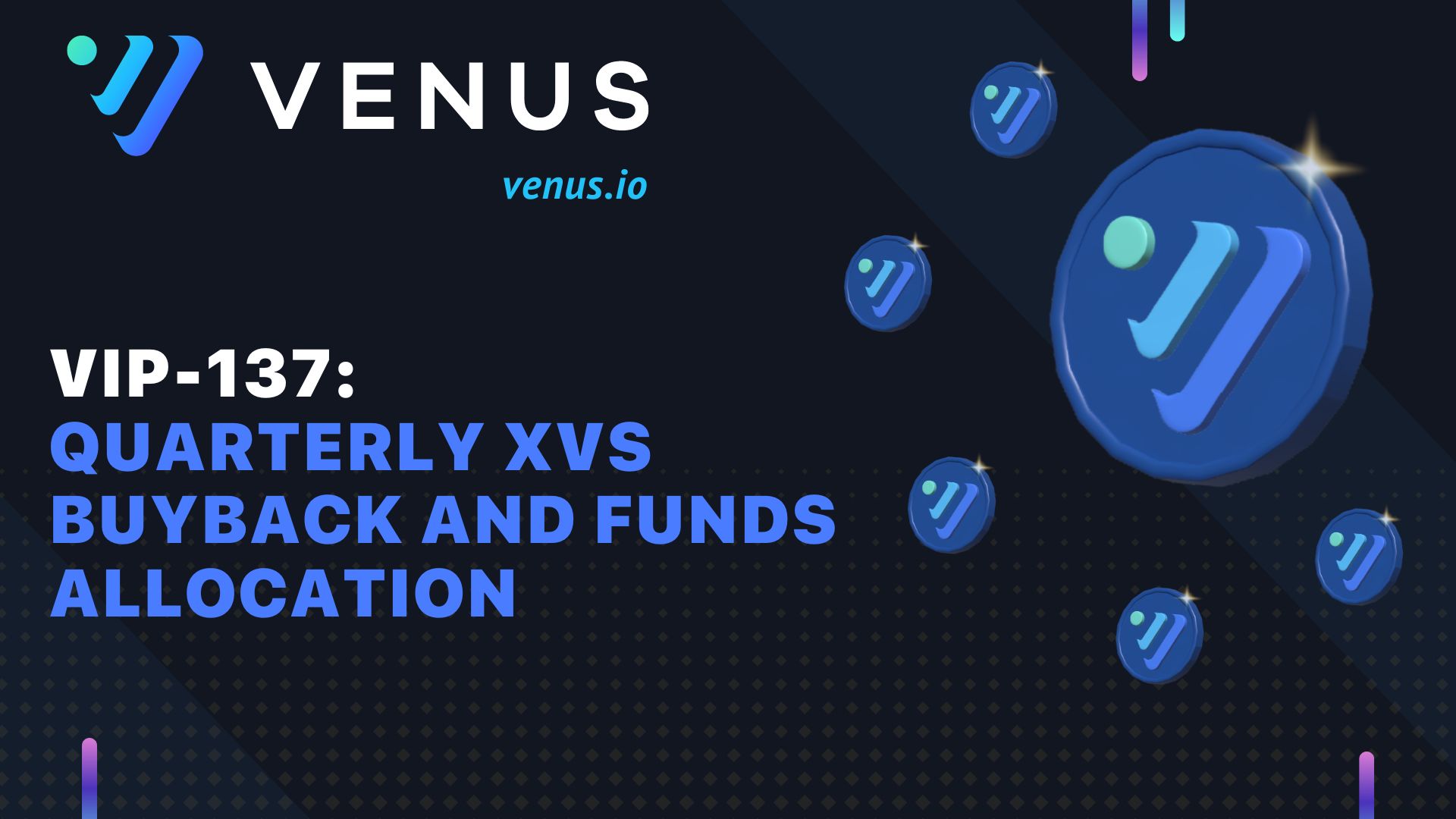 Venus Protocol on Twitter: "⚡️New Governance Proposal: VIP-137 Quarterly XVS Buyback and Funds ...