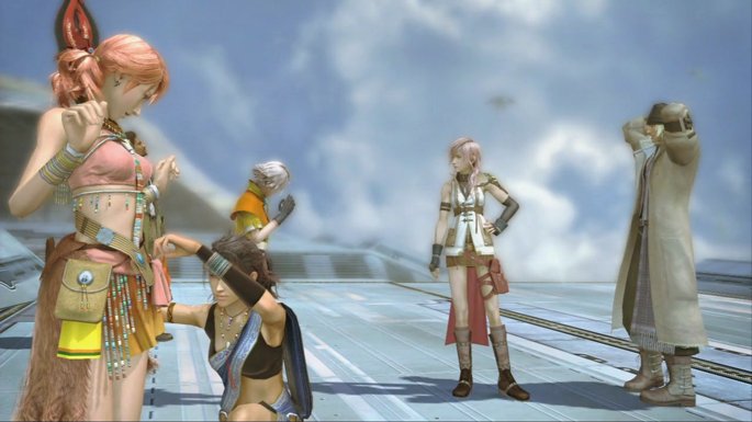 merle @ DRAGONS DOGMA TWO BABYYYY on Twitter: "ffxiii is literally about how lesbians can save ...