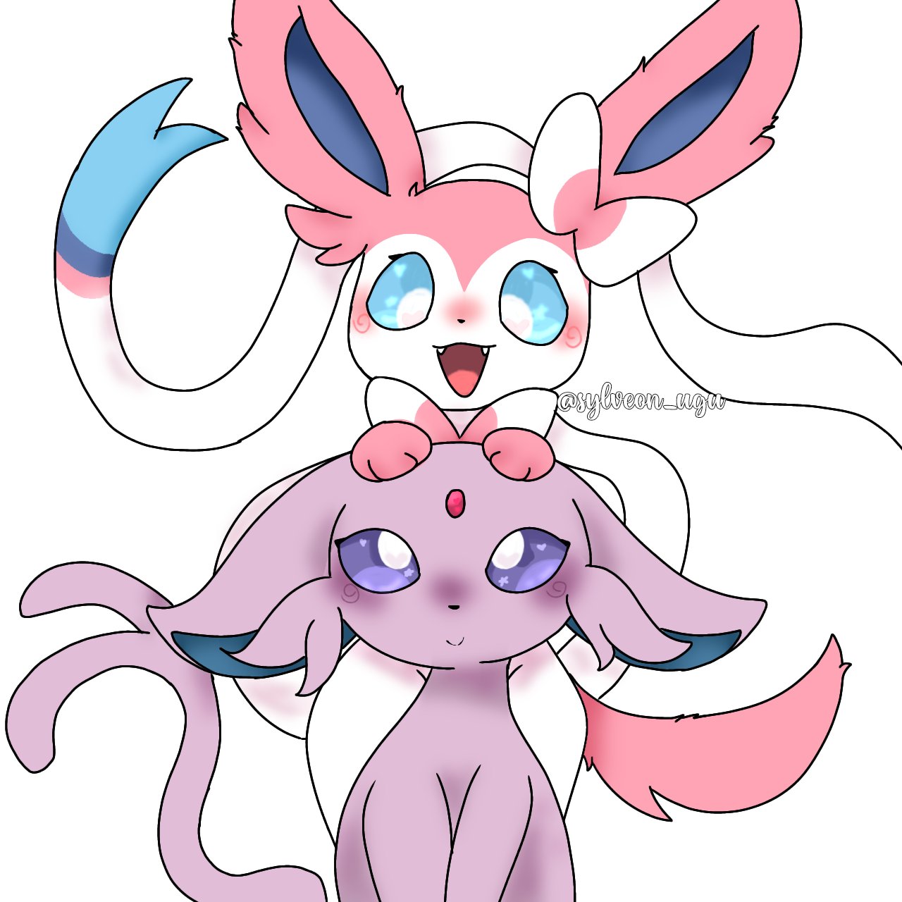 Sylveon And Espeon